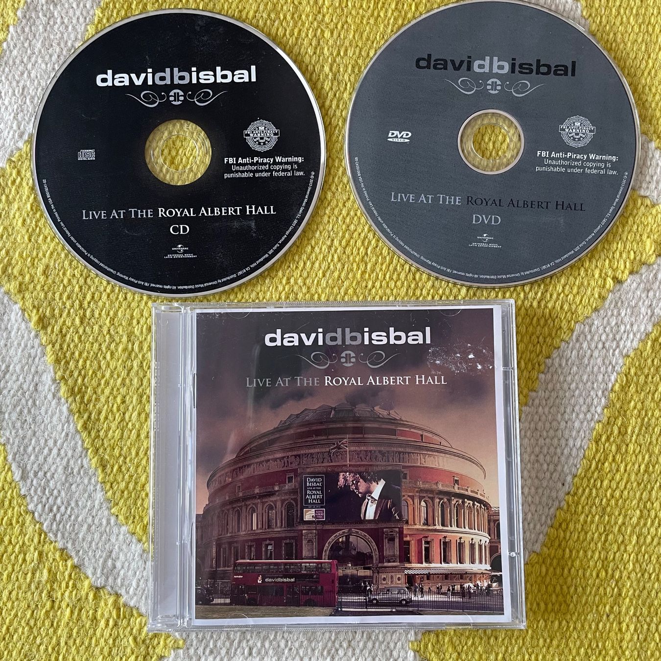 DAVID BISBAL-CD+DVD LIVE AT ROYAL ALBERT HALL (Gebraucht) in ...