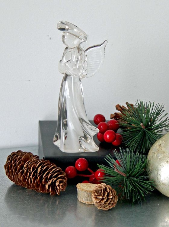 Schöner Engel aus Glas - Figur - ev. Glasi Hergiswil | Kaufen auf Ricardo