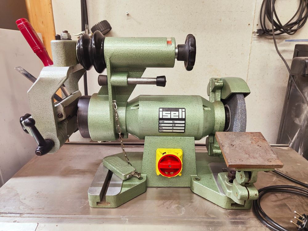 Iseli Stechbeitel Schärfmaschine ab Service | Kaufen auf Ricardo