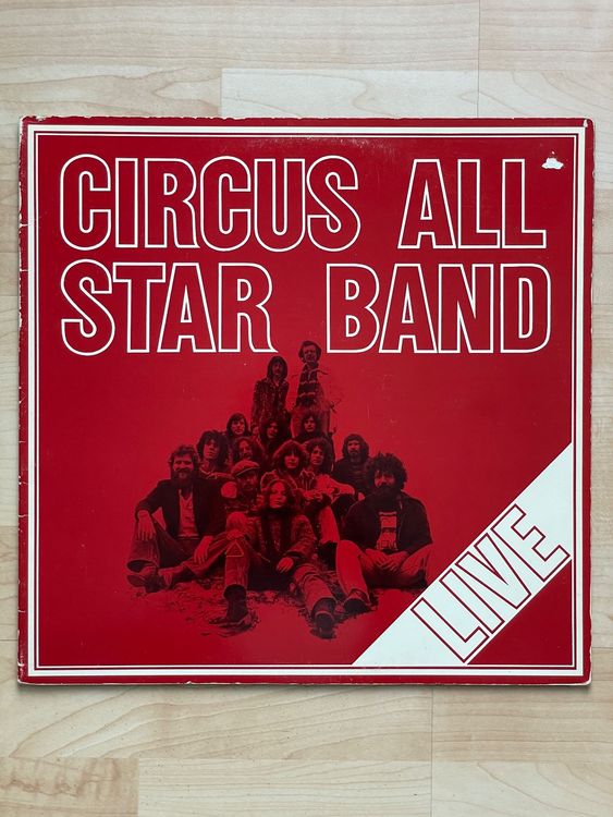 CIRCUS ALL STAR BAND LIVE - rare Prog Rock LP Zytglogge (Gebraucht) in ...