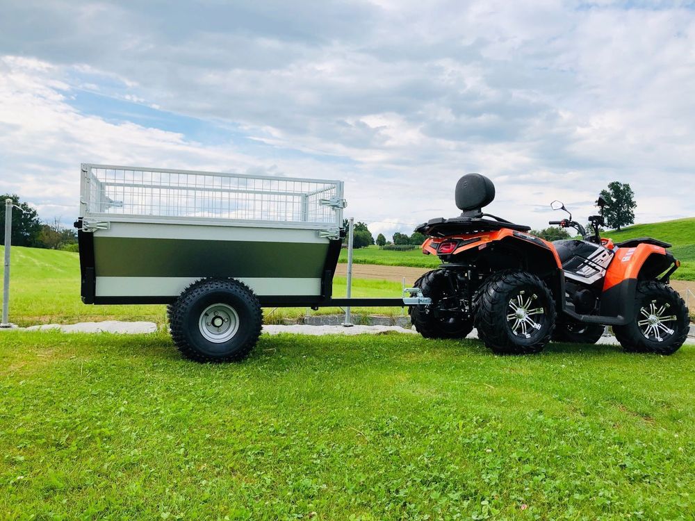 Quad Anhänger, ATV Anhänger Offroad Quad Kipper Trailer (Neu (gemäss ...