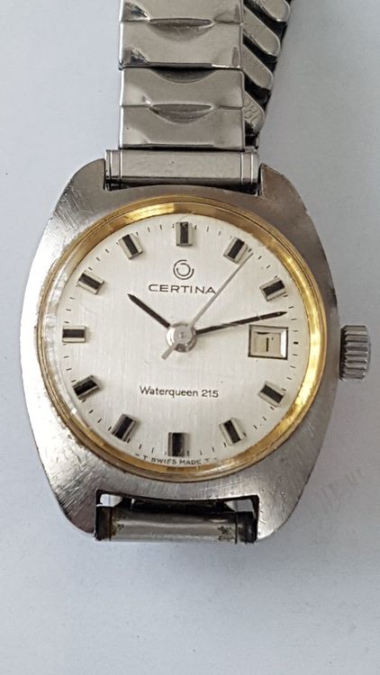 Certina Waterqueen 215, 1960er Jahre, Sammleruhr Schnäppli | Kaufen auf Ricardo