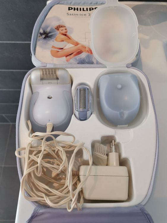 Philips Satin Ice 2 in 1, Rasierer, Epilierer, Kühlfunktion (Gebraucht ...