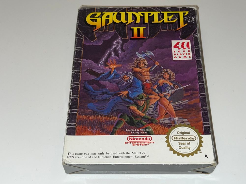 NES Spiel - Gauntlet II / Gauntlet 2 (OVP) [PAL A/UKV] (Gebraucht) in ...
