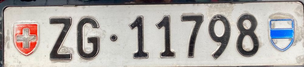Autokennzeichen ZG 11798 (Gebraucht) in Eich für CHF 1900 – nur Abholung auf Ricardo kaufen