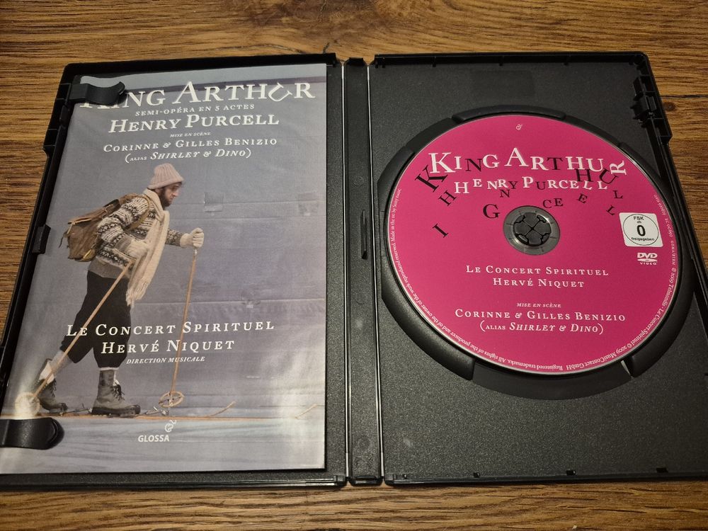 King Arthur, Henry Purcell DVD Oper - Benizio - Herve Niquet (Gebraucht ...