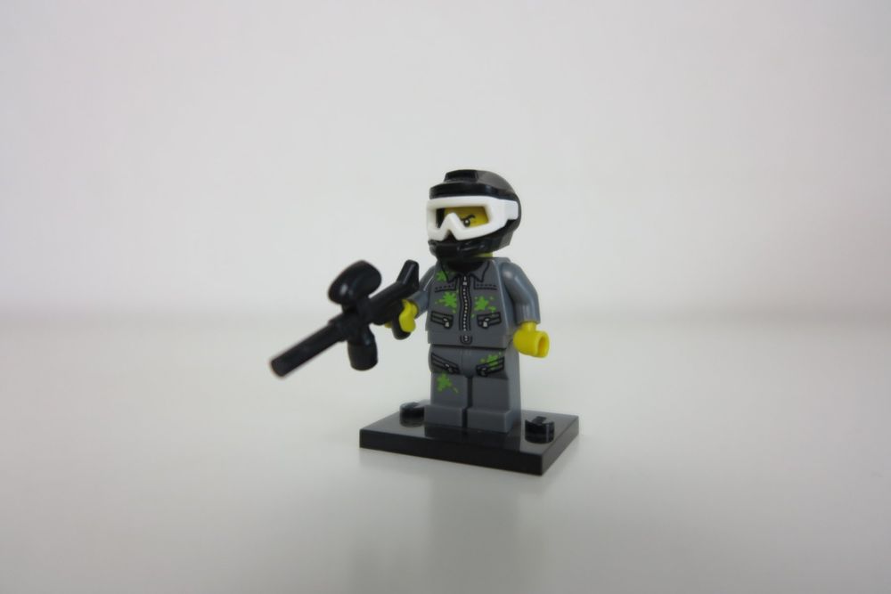 LEGO Minifigur CMF Serie 10 Paintball Spieler (Neu (gemäss Beschreibung ...