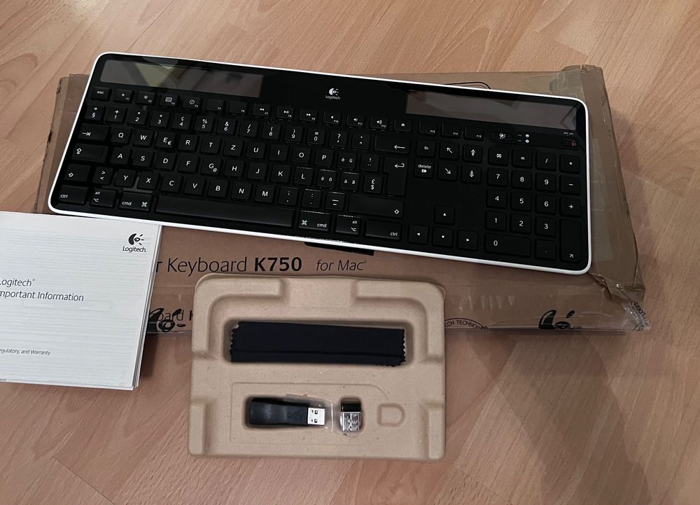 Logitech K750 Mac Solar Tastatur | Kaufen auf Ricardo