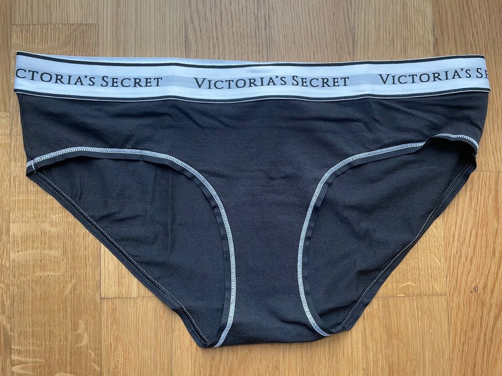 Victoria’s Secret Logo Cotton Hiphugger Panty M NEW (Neu und ...