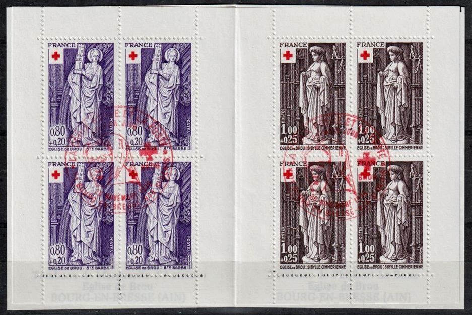 Frankreich, MH mit Mi 2001-2002 ⊙ (Gebraucht) in Langenthal für CHF 1.4 ...