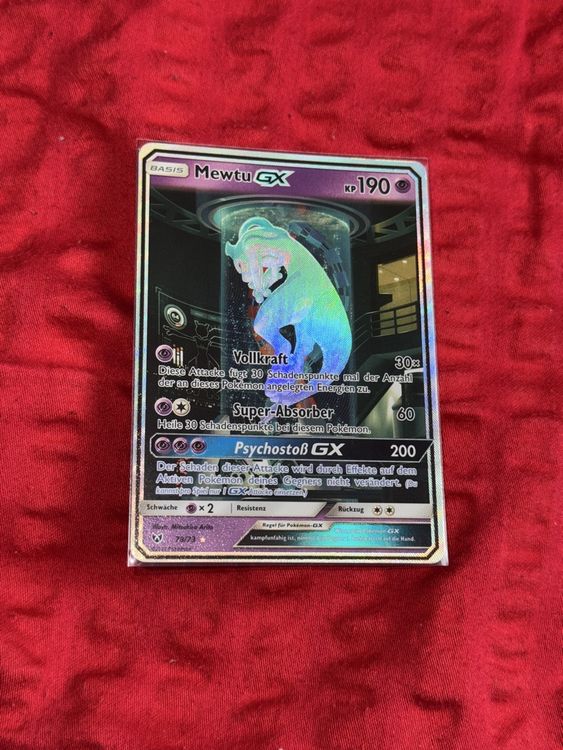 Mewtwo GX #78 Pokemon Shining Legends, NM (Neu (gemäss Beschreibung ...