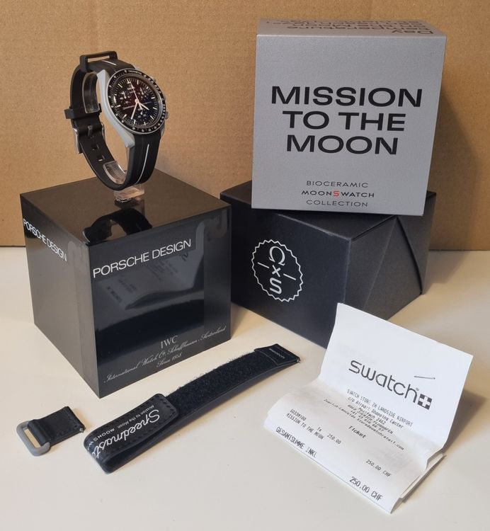 Swatch x Omega Moonswatch Mission to the Moon+ Porsche x ICW | Kaufen ...