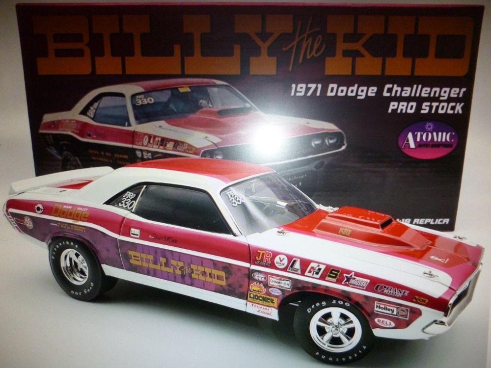 Dodge Challenger 1971"Billy the Kid" 1:18 Atomic (Neu und ...