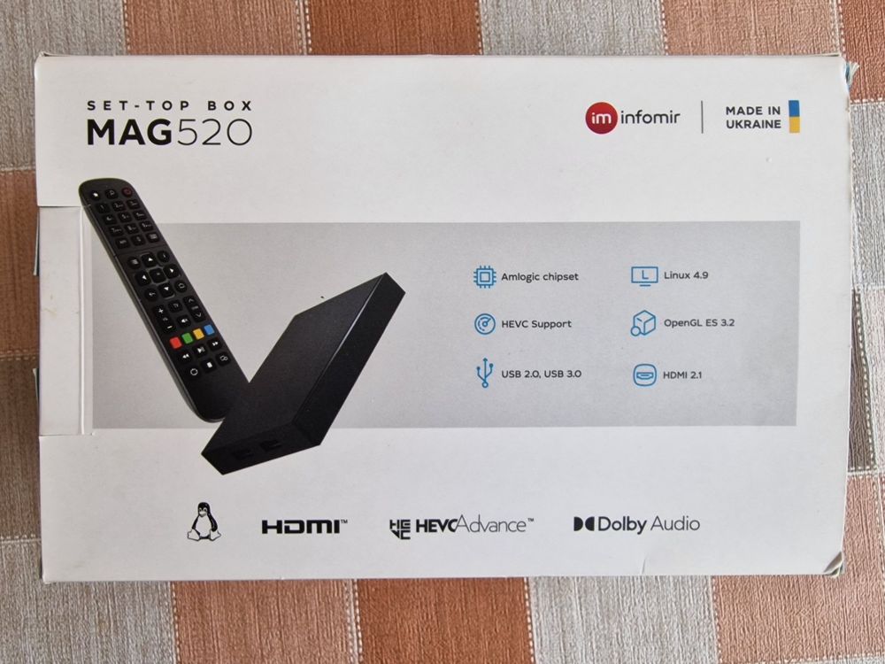 IPTV Set - infomir MAG 520 + Motorola vip 1003 (Gebraucht) in Muri b ...