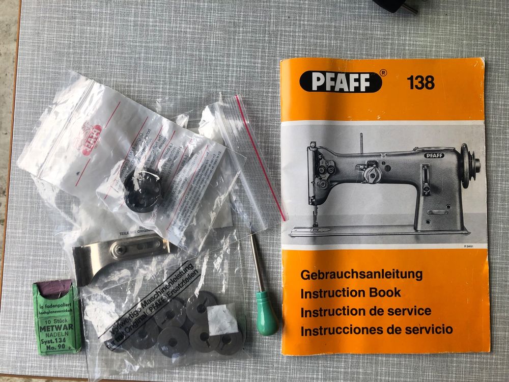 PFAFF Industrienähmaschine | Kaufen auf Ricardo