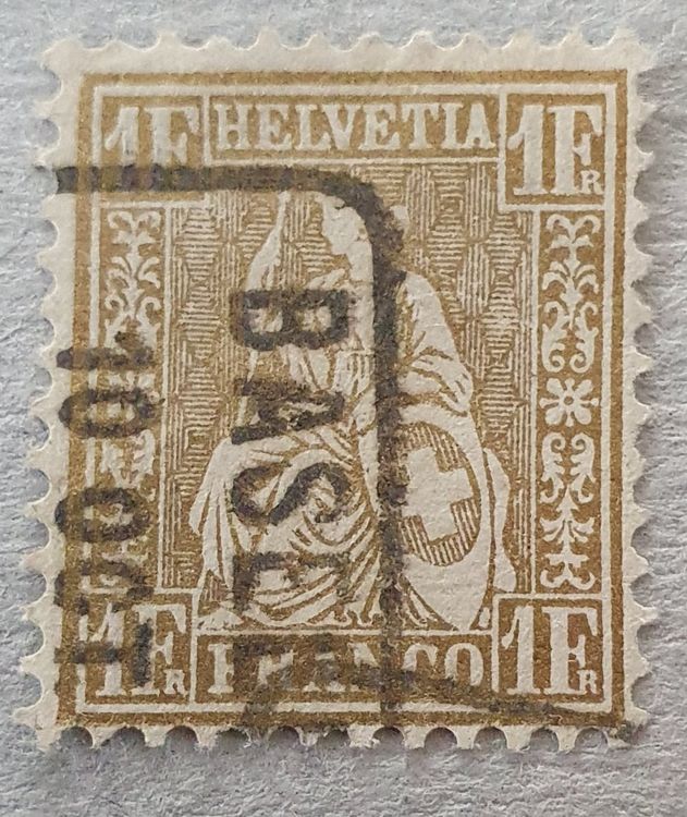 Nr 36 Sitzende Helvetia Kat. 170.- | Kaufen auf Ricardo