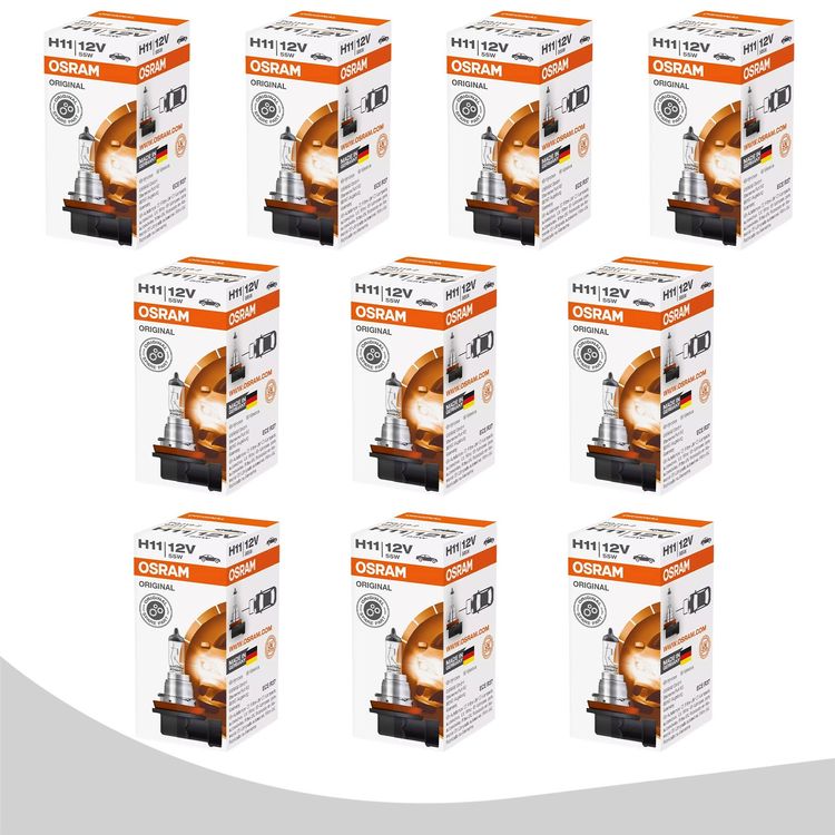 Osram Original H11 Halogen -64211-12V 55W 10 Stück PORTOFREI (Gebraucht ...