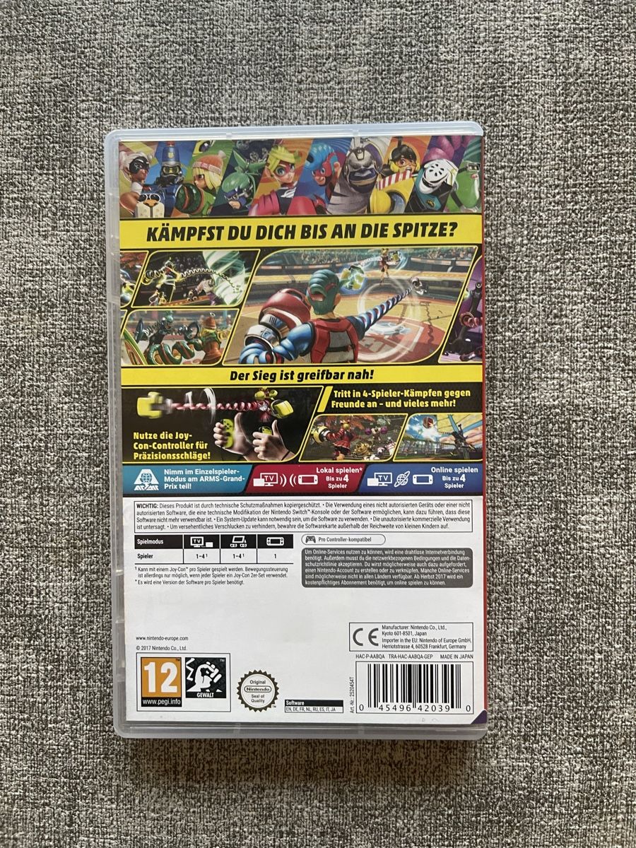 Nintendo Switch ARMS - Action-Packed Fun!💥 (Gebraucht) in Locarno für ...