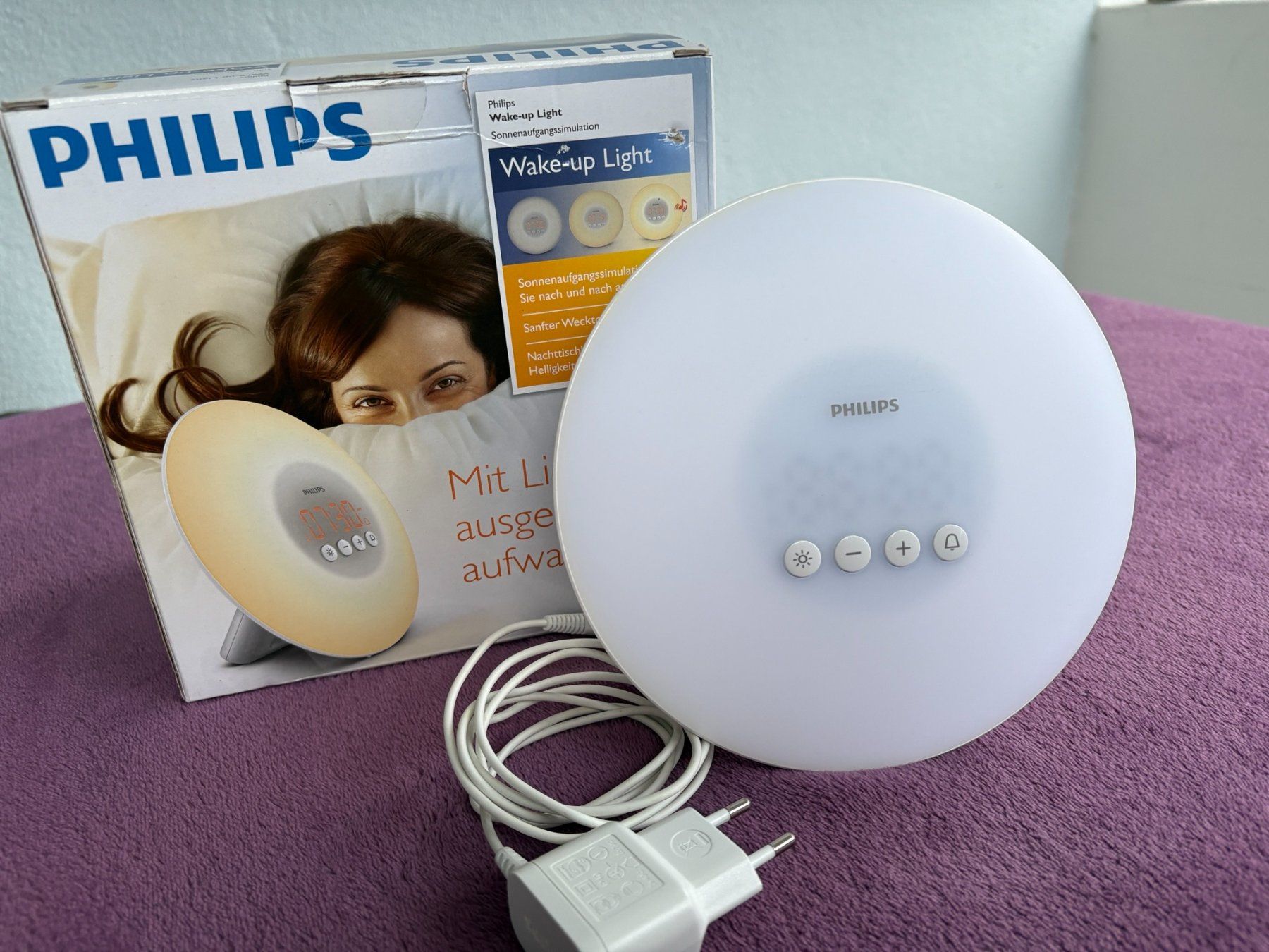 Philips Wecker Wake Up Light Hf3500 01 Bedienungsanleitung