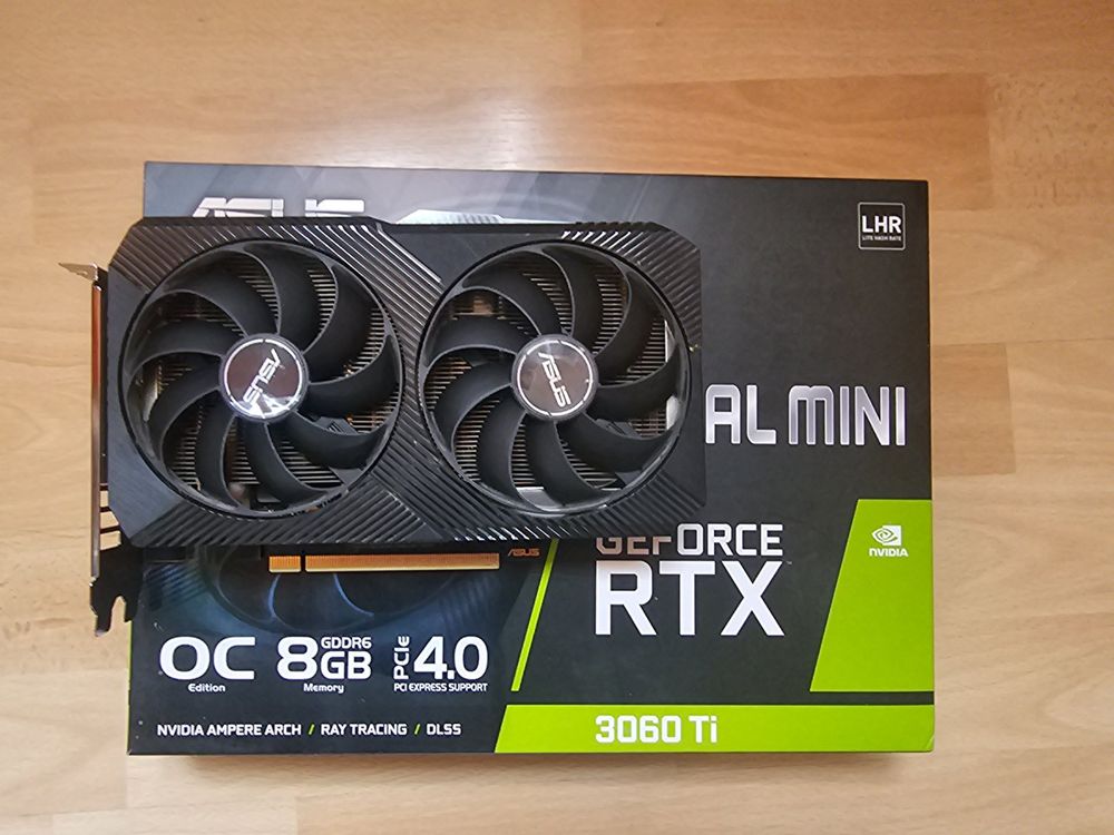 ASUS DUAL RTX 3060 Ti V2 Dès SFr. 1.-- (D'occasion) à Yvonand pour CHF ...