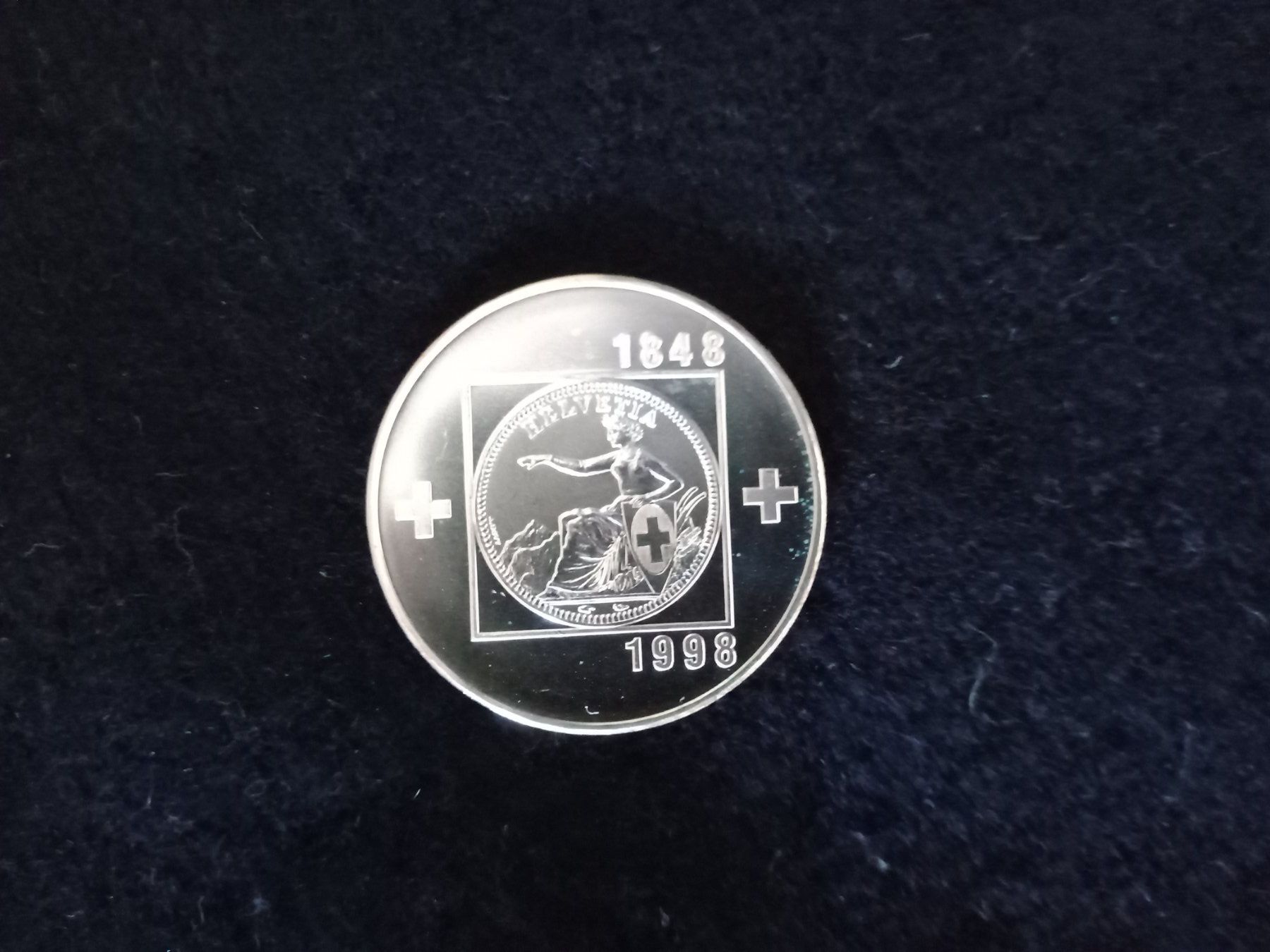Swissmint Sondermünze 1998 Franken 20 (Neu (gemäss Beschreibung)) in Wil SG für CHF 27 – mit ...