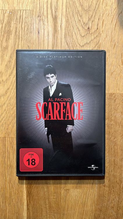 Scarface DVD 2 Disc Platinum Edition FSK18 | Kaufen auf Ricardo
