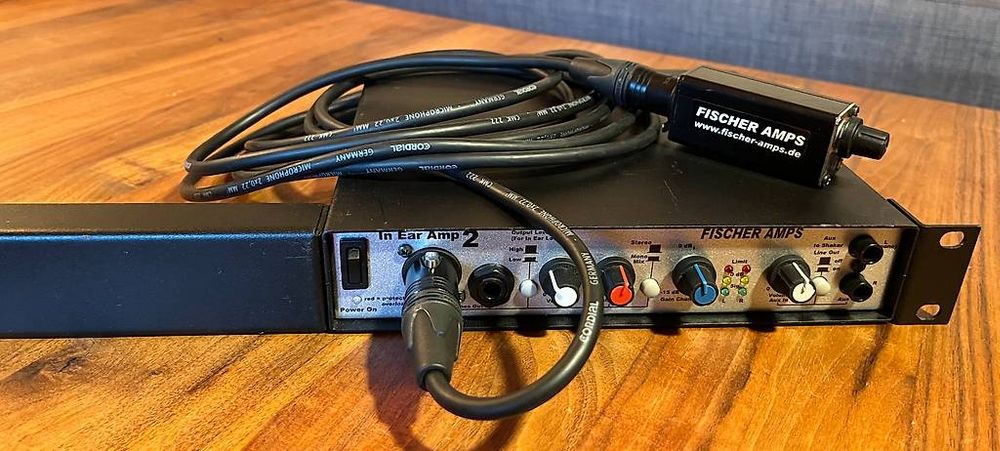 Fischer Amps In-Ear Amp 2 (inkl. Rack) + Mini Bodypack Set (Gebraucht ...