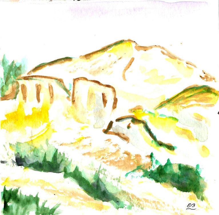 Aquarell: nach Cezanne (Neu (gemäss Beschreibung)) in Fribourg für CHF 4 – mit Lieferung auf ...