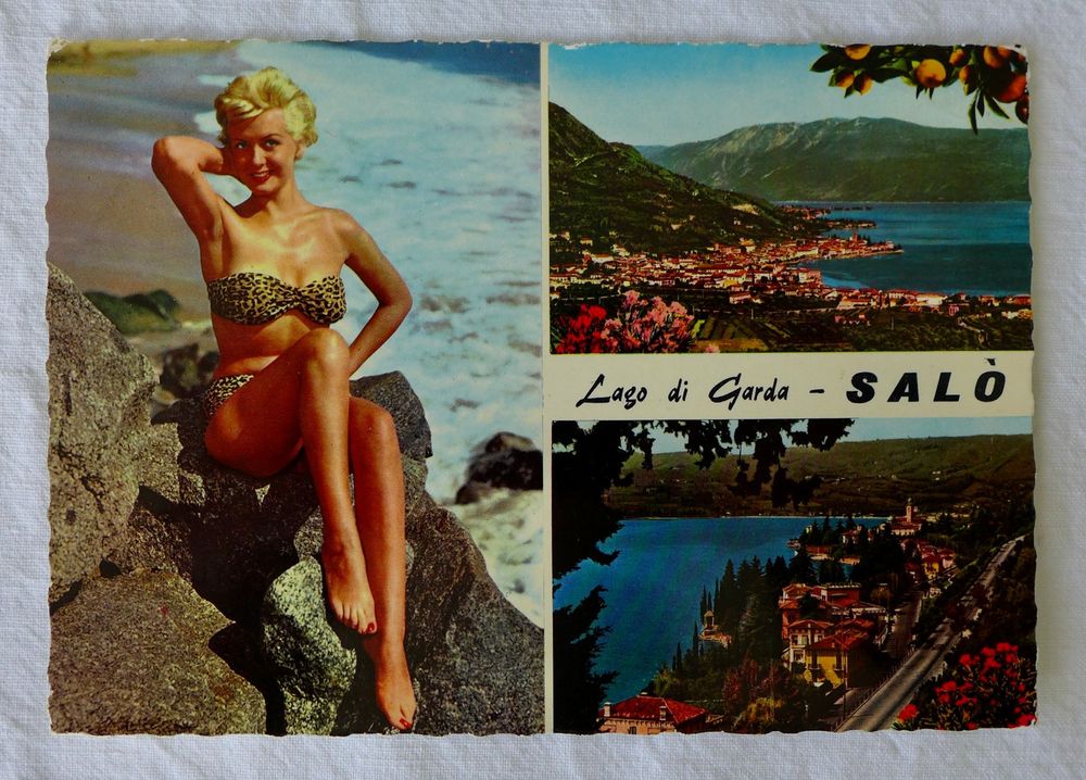 AK EROTIK PIN UP, Lago die Garda, Salò, Mehrbild (Gebraucht) in Wallisellen für CHF 6 – mit ...