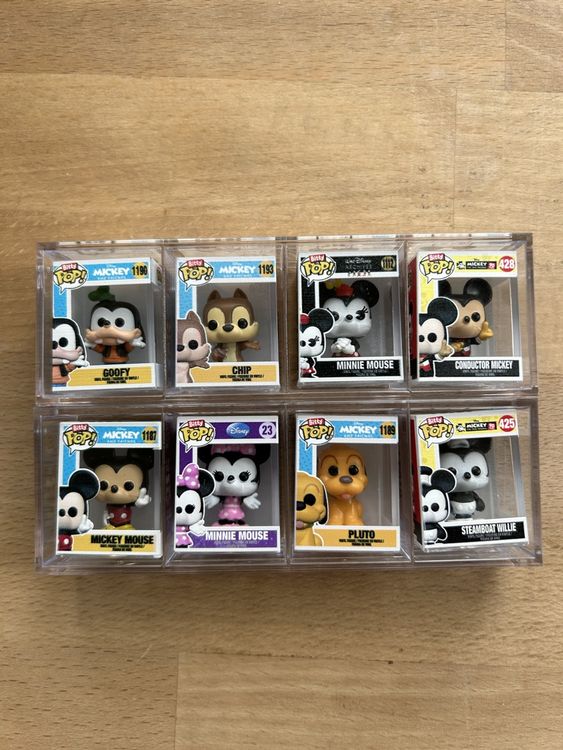 8 Funko Pop! Figuren Disney Mickey & Friends Set (Neu (gemäss ...