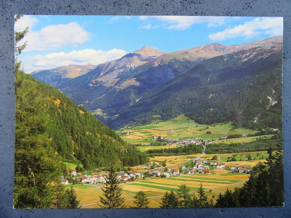AK GR VALCHAVA STA.MARIA VAL MÜSTAIR LUFTBILD BUGS | Kaufen auf Ricardo