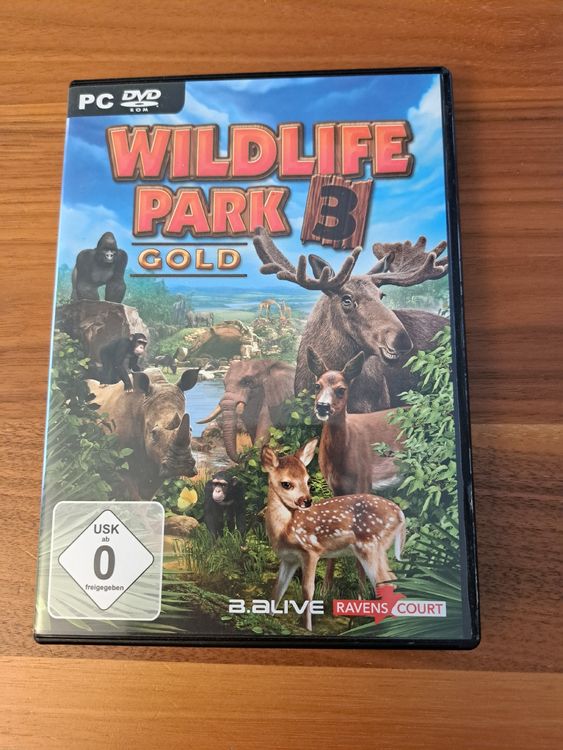 Wildlife Park 3 Gold PC Spiel - Tierpark Simulation USK 0 (Gebraucht ...