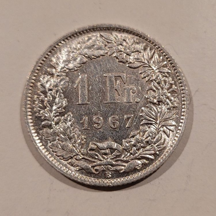 Silbermünze 1967 | Kaufen auf Ricardo