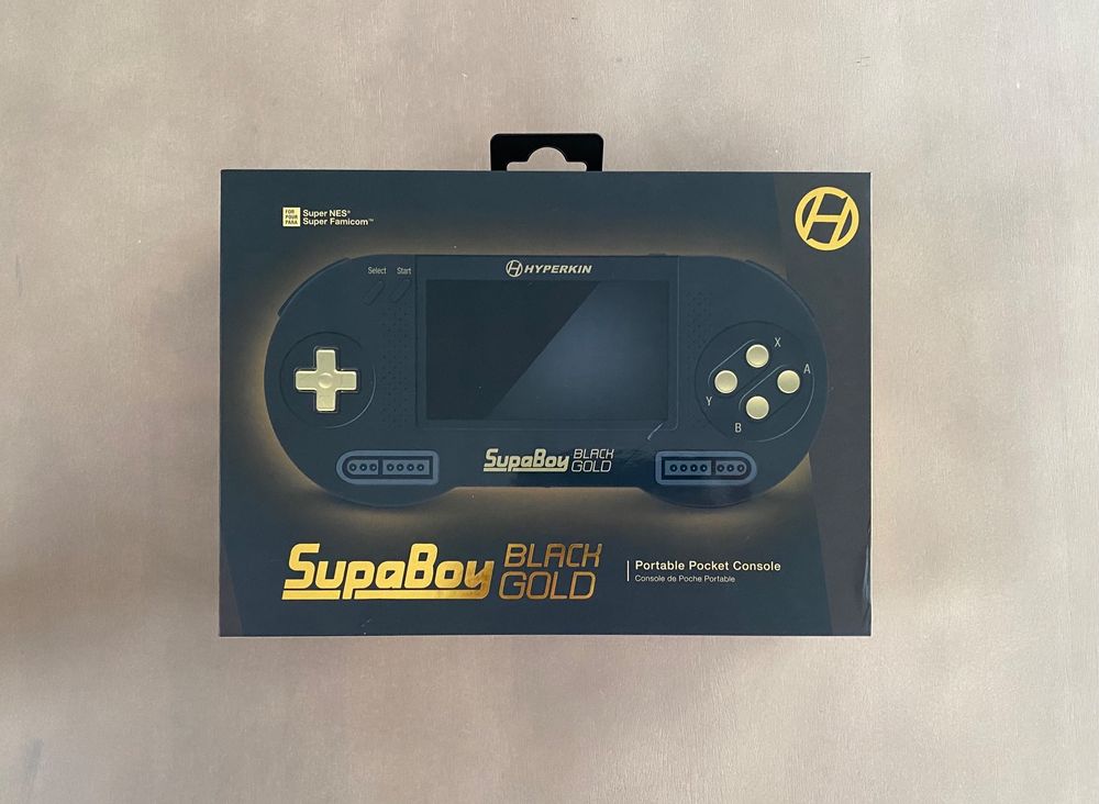 SupaBoy Hyperkin Portable Handheld Game SNES Super Nintendo (Gebraucht ...