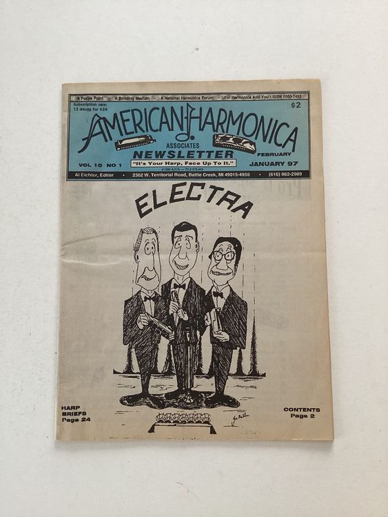 Newspaper American Harmonica 1997 (Gebraucht) in Meyrin für CHF 5 – mit ...