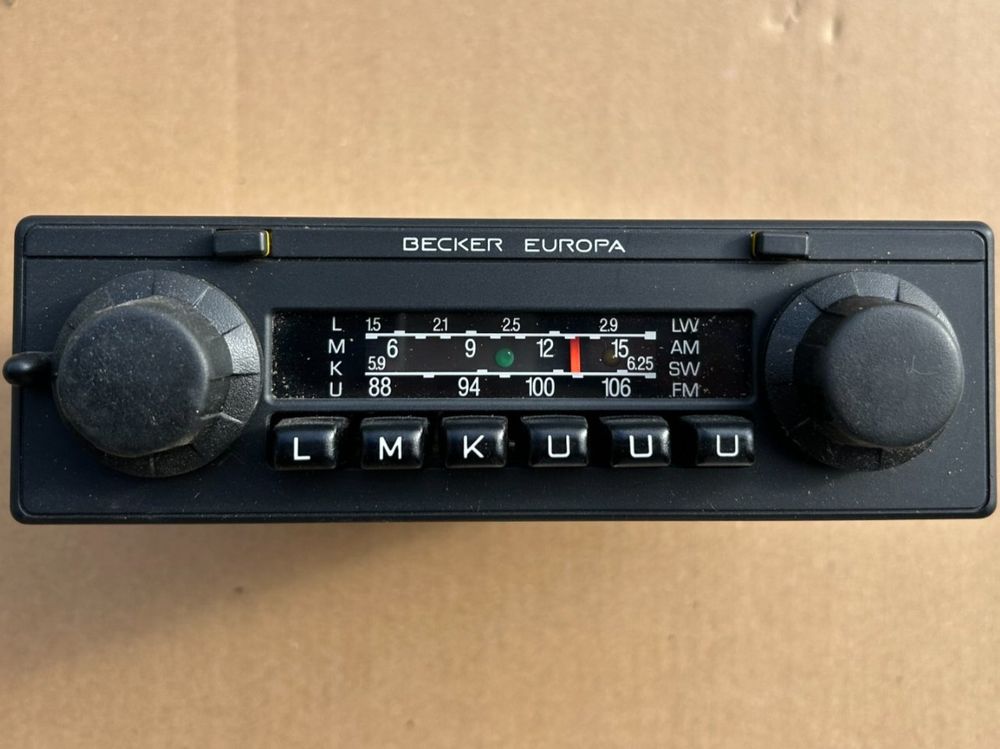 Radio Becker Europa, sehr gepflegt und in tadellosem Zustand (Gebraucht ...