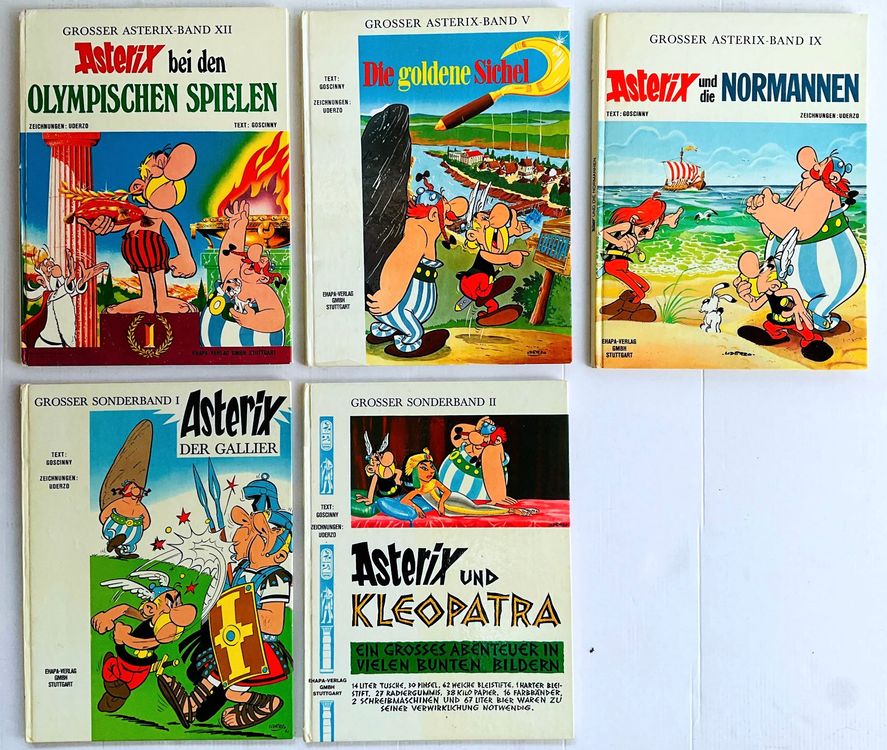 Asterix & Obelix / Tim & Struppi, 11 Bände, 1967-1976 (Gebraucht) in Egg b. Zürich für CHF 32 ...