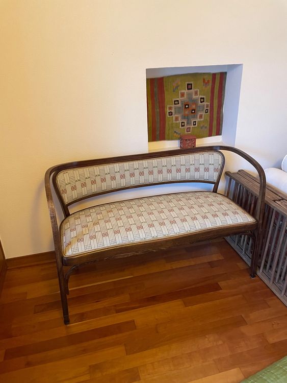Schönes Jugendstil Sofa/Bank 2er Sofa Wiener Werkstätte (Gebraucht) in Mettmenstetten für CHF ...