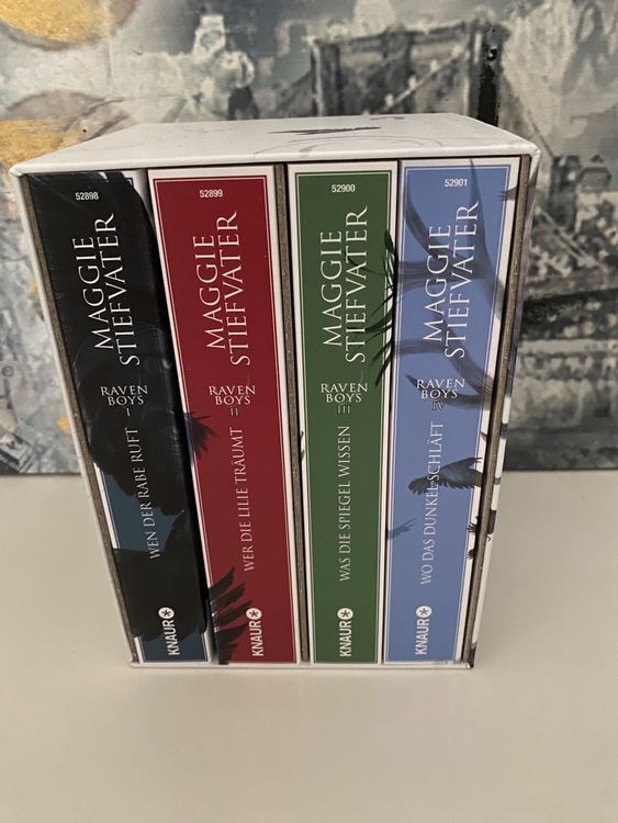 Die Raven-Boys Reihe im Schuber, von Maggie Stiefvater, neu | Kaufen ...