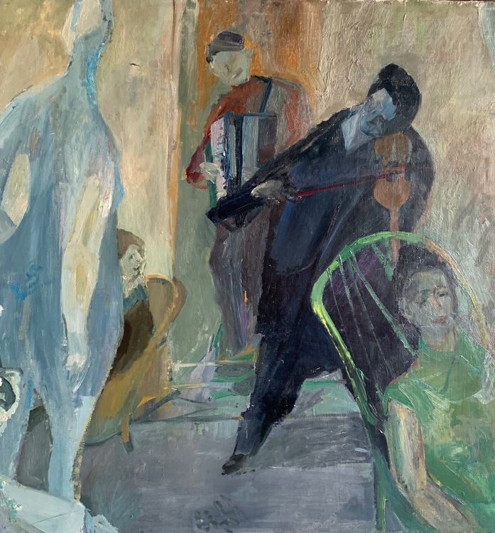 Eugen Eichenberger (1926-2015) grosses Gemälde | Kaufen auf Ricardo