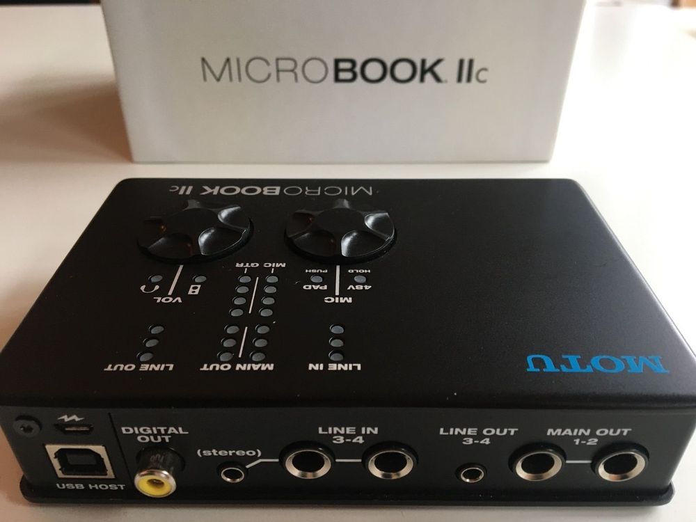 MOTU MicroBook IIc | Kaufen auf Ricardo