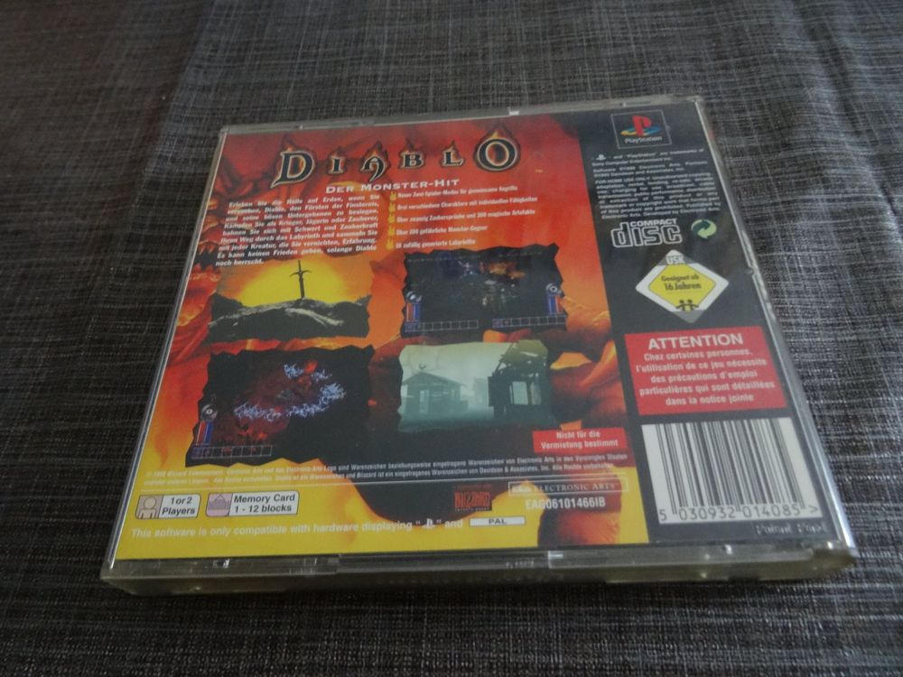 Diablo PS1 (Gebraucht) in Olten für CHF 70 – mit Lieferung auf Ricardo ...