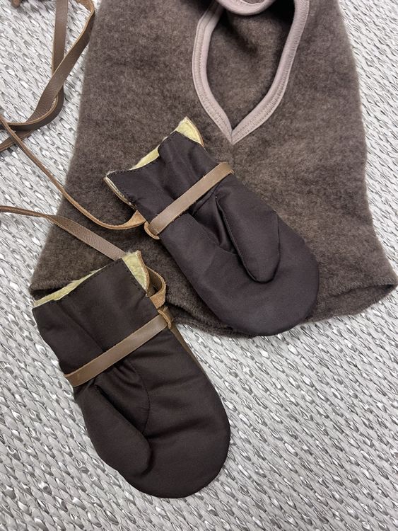 Mütze & Donsje Leder Fäustlinge (Gebraucht) in Hünenberg für CHF 25 ...