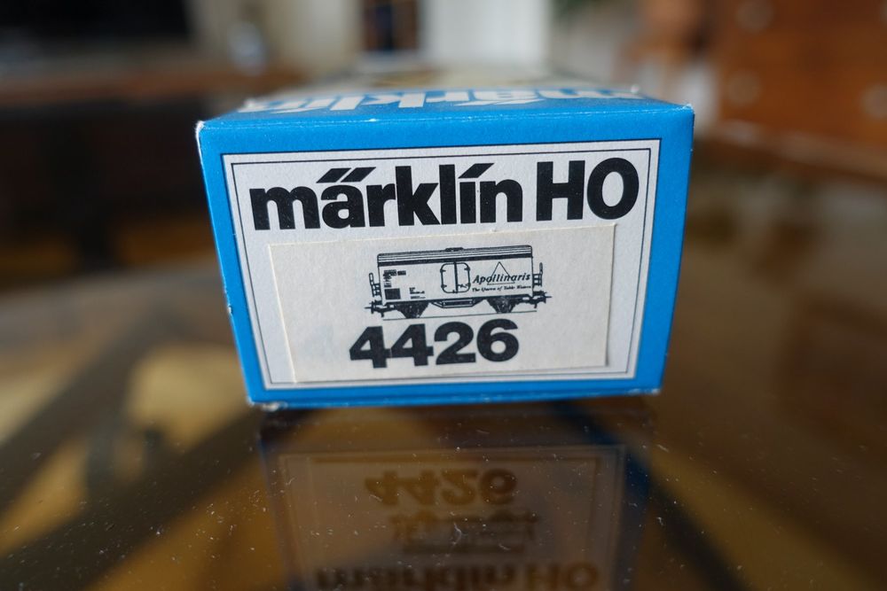 Märklin 4426 Kühlwagen Apollinaris in OVP | Kaufen auf Ricardo