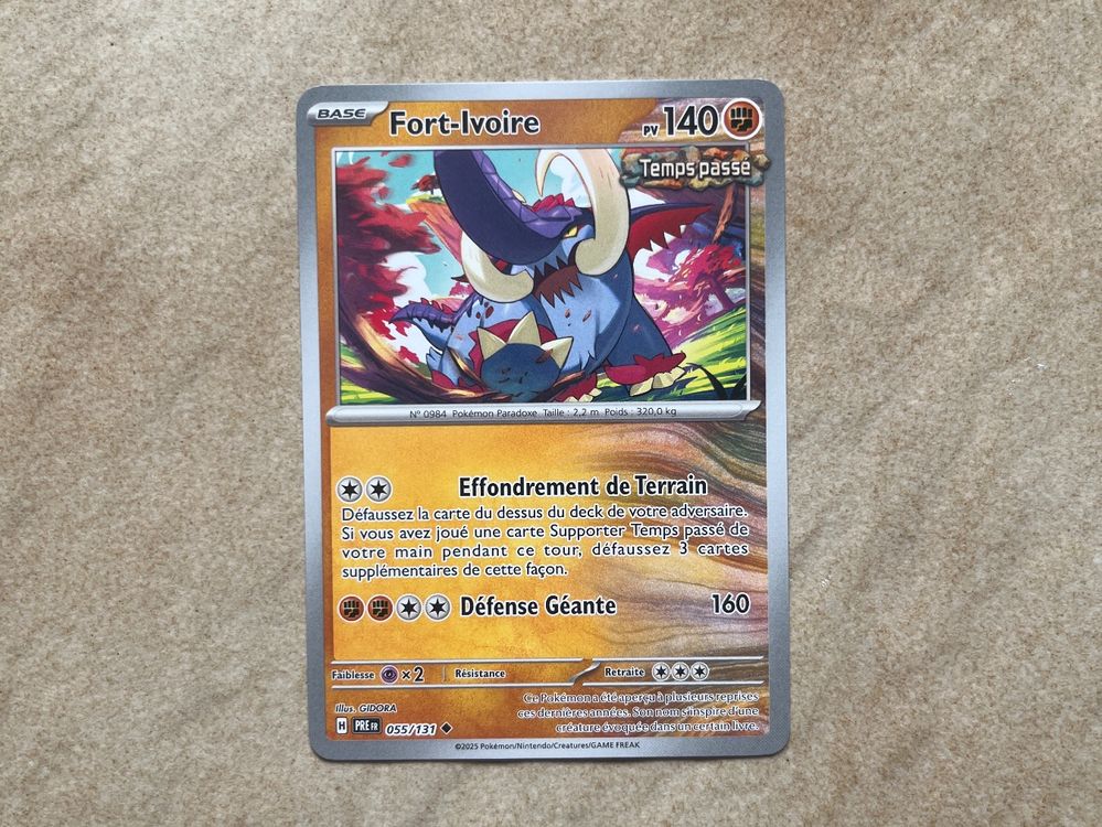 Carte Pokemon Fort-Ivoire - Evolutions prismatiques - PREFR (D'occasion ...