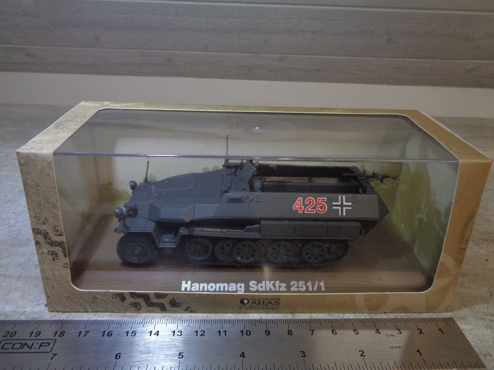 Atlas 1:43 militaire militär : Camion LKW / Jeep / Char (Neu und ...