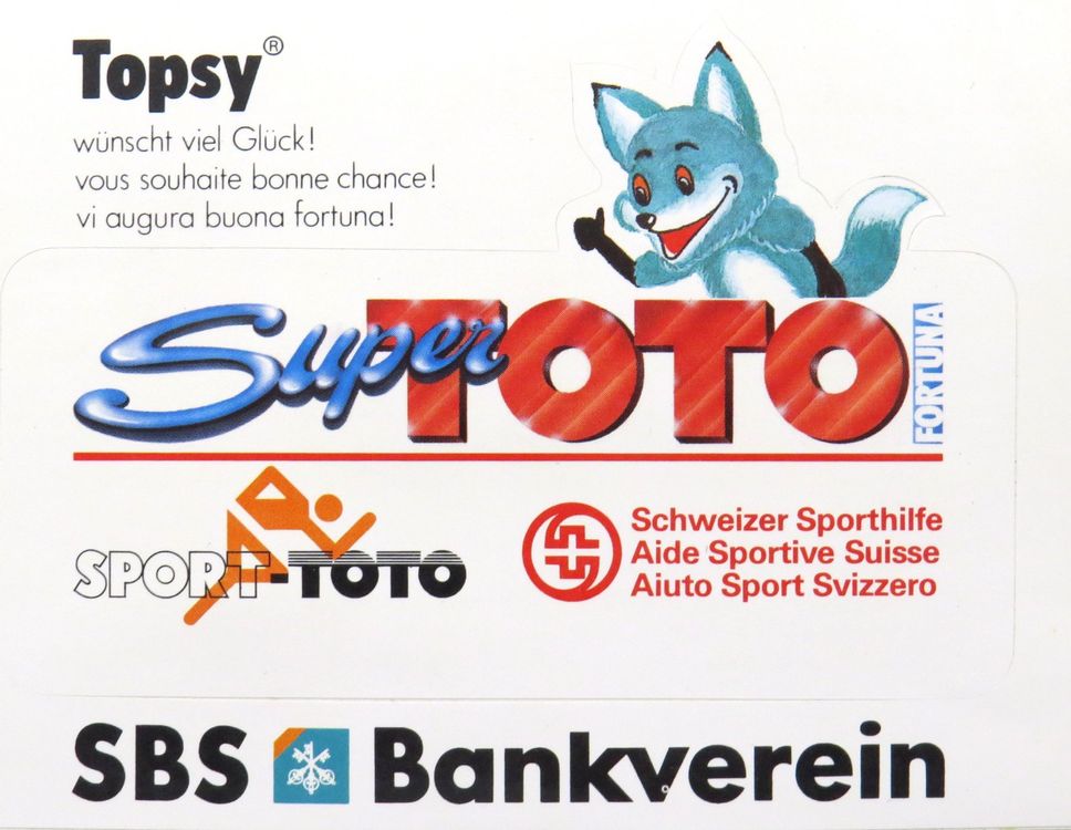 Sticker Super Toto | Kaufen auf Ricardo
