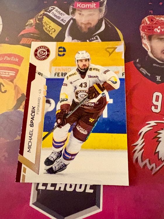 Michael Spacek - Genève-Servette HC - Sportzoo 24/25 Serie 1 (Neu ...