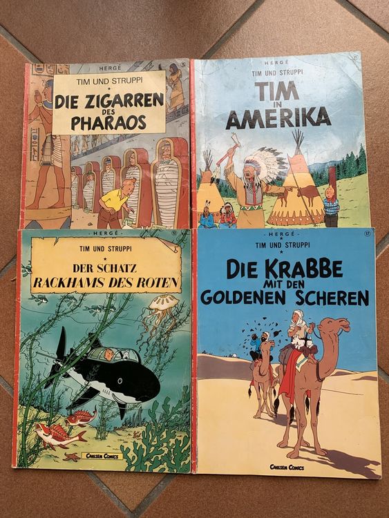 Comics Tim und Struppi (Gebraucht) in Kölliken für CHF 1 – mit ...