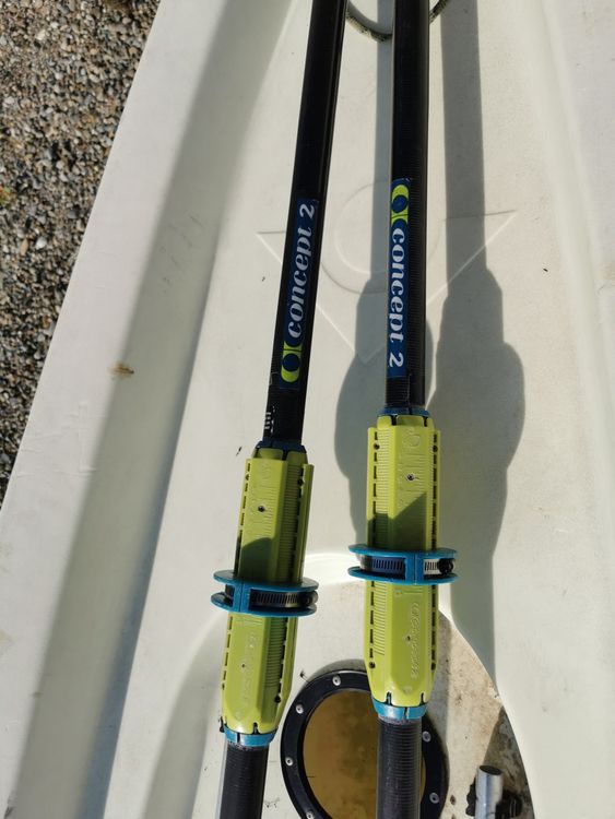 Sportruderboot Virus Yole 1er/2er mit Slipwagen + Concept2 | Kaufen auf ...